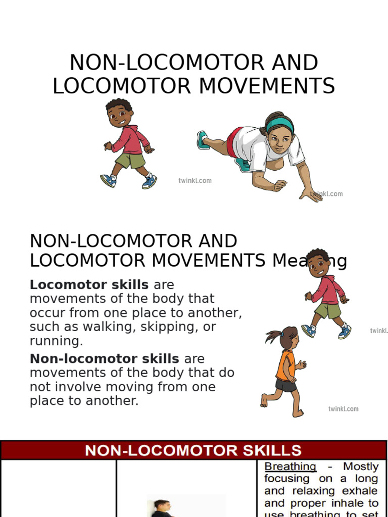 Non-locomotor and Locomotor Movements and Other Topics | PDF
