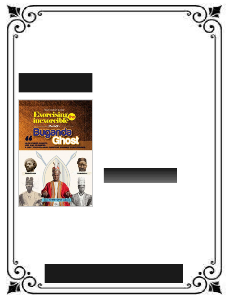 Exorcising The Inexorcible Buganda Ghost Lubogo Isaac Christopher eBook ...