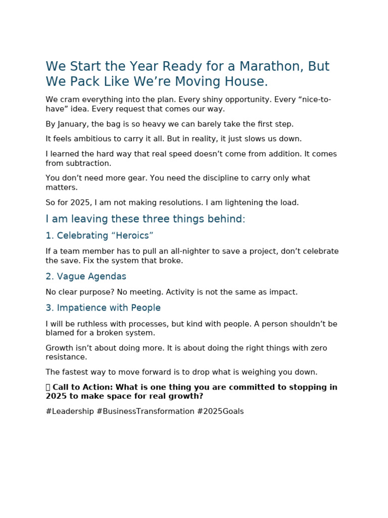 Marathon Load Post 2025 | PDF