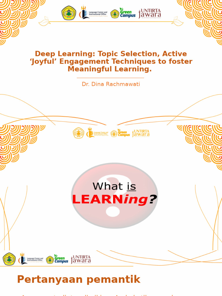 Deep Learning_Final_Topic Selection, Active, Joyful Engangement Techniques to Foster Maningful ...