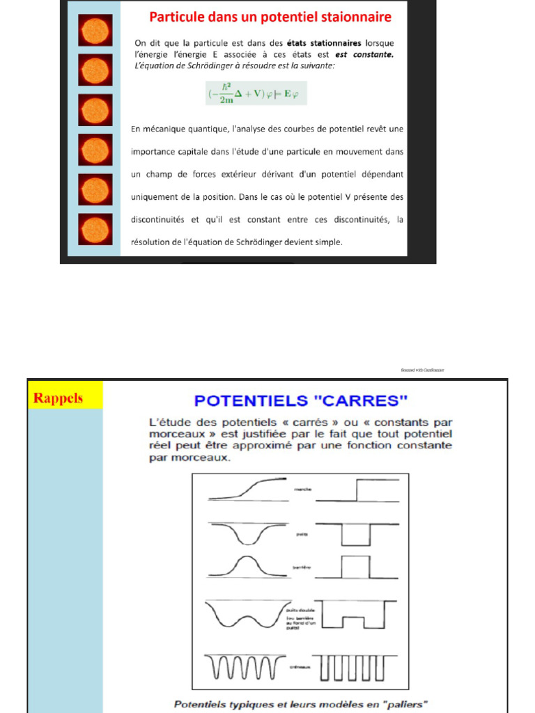 quantique correction td 3 ex1&2 | PDF