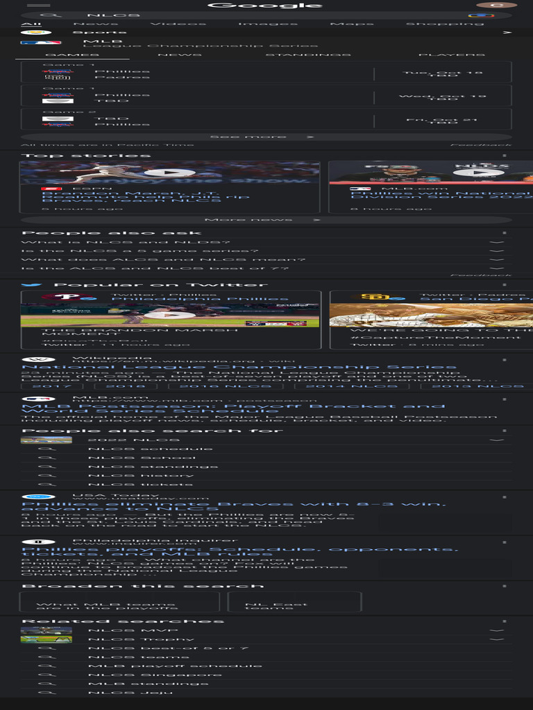 NLCS - Google Search | PDF | Philadelphia Phillies | Major League Baseball