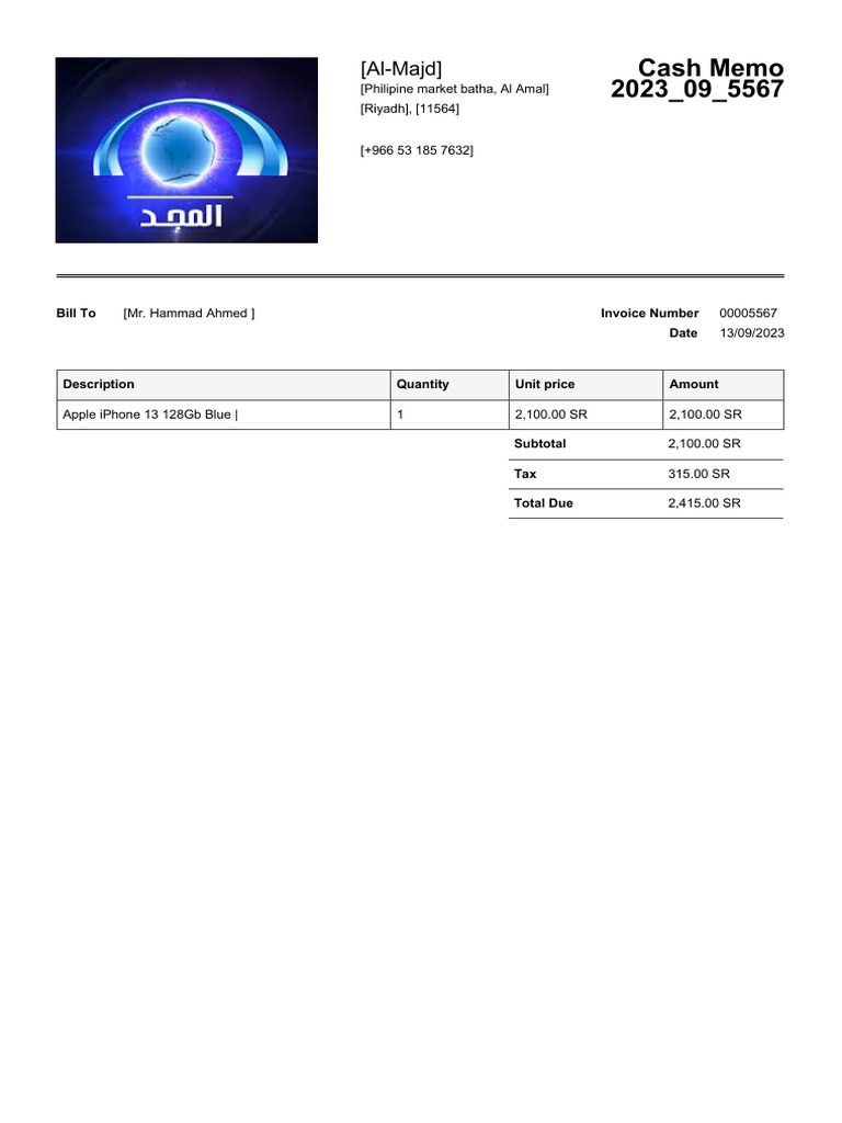 invoice_00005567 | PDF