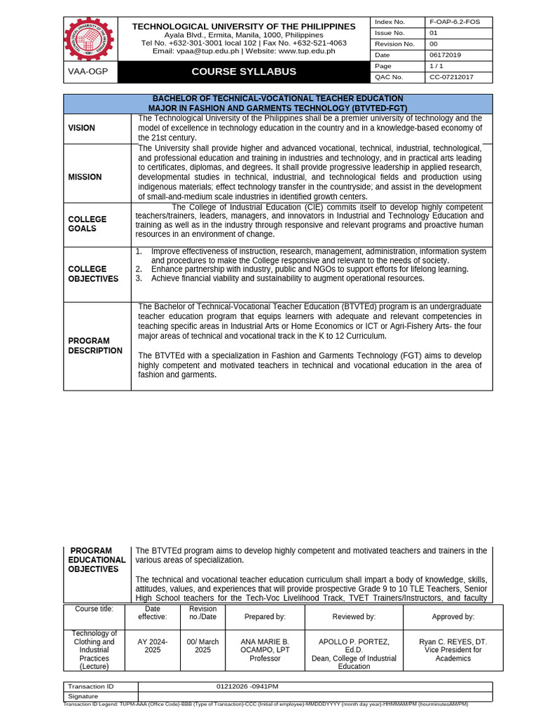 FGT 2 ok | PDF | Vocational Education | Teachers