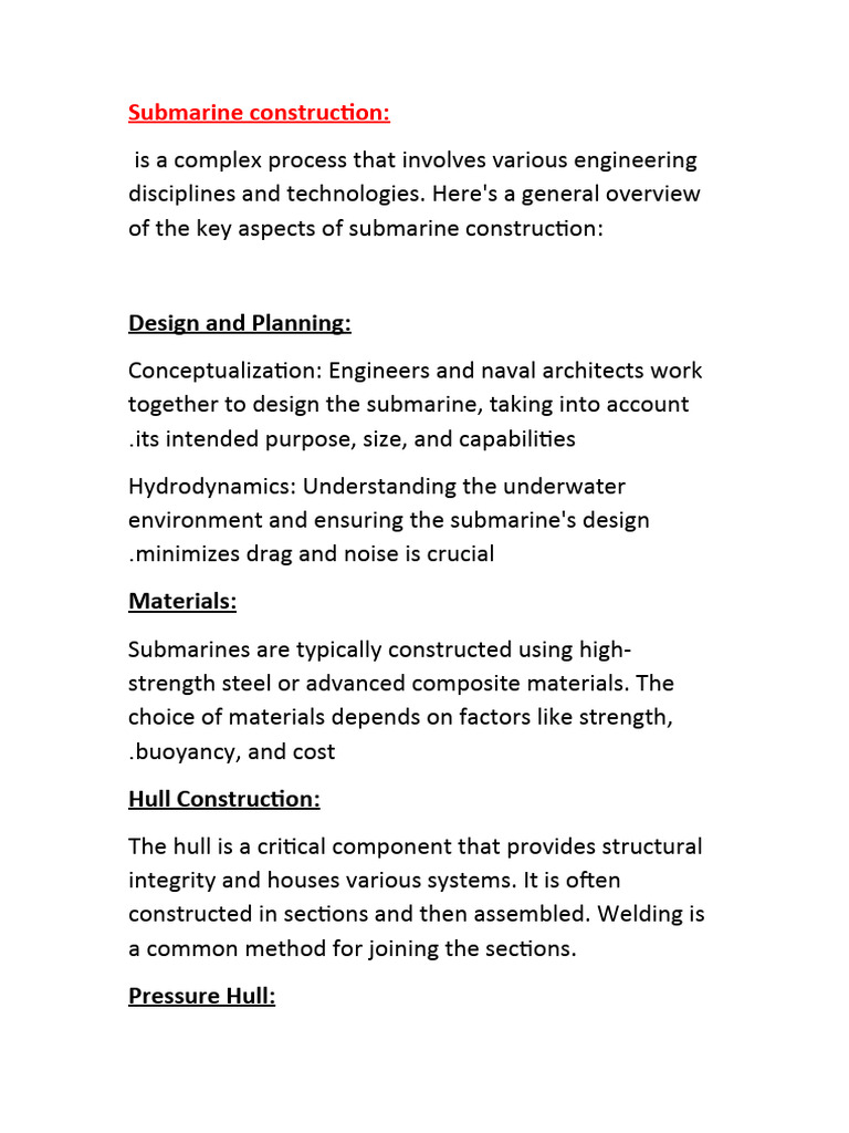745614018-SUBMARINE | PDF | Submarines | Watercraft