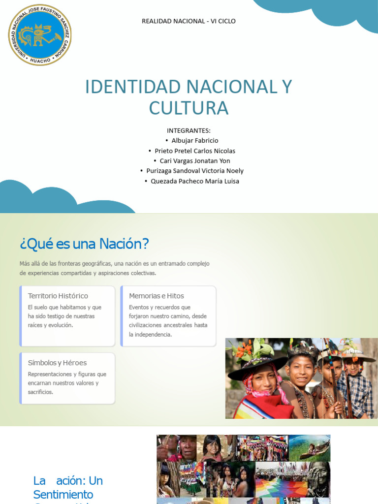 Identidad Nacional y Cultura Peruana | PDF | Nación | Psicología Social