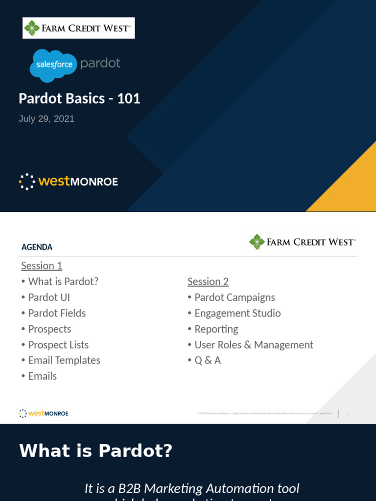 Pardot Basics 101 | PDF | Software Engineering | Information Technology