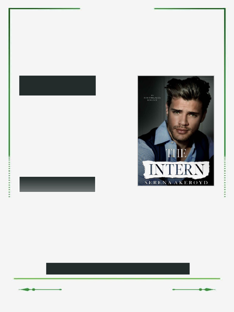 The Intern An MM Workplace Standalone Romance 1st Edition Serena Akeroyd [Akeroyd eBook fully ...