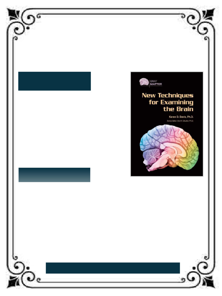 New Techniques for Examining the Brain Gray Matter 1st Edition Karen D ...