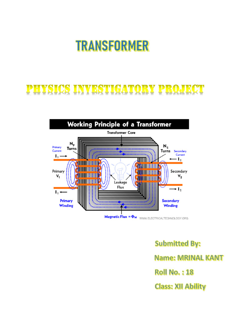 Transformer 1 | PDF | Transformer | Inductor
