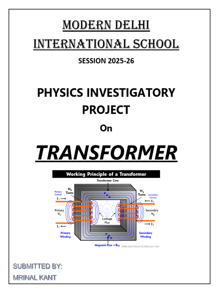Transformer Final Draft (1) | PDF | Transformer | Inductor