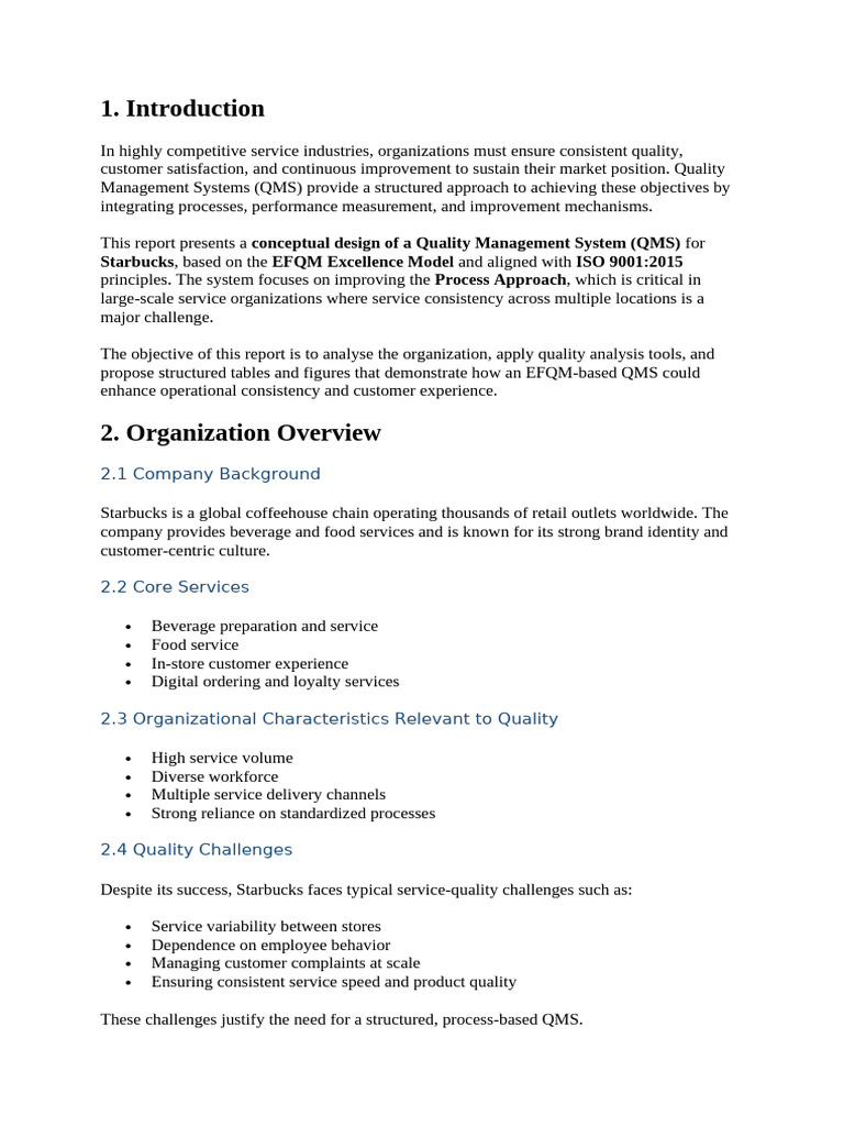 Homework QEM | PDF | Quality Management System | Swot Analysis