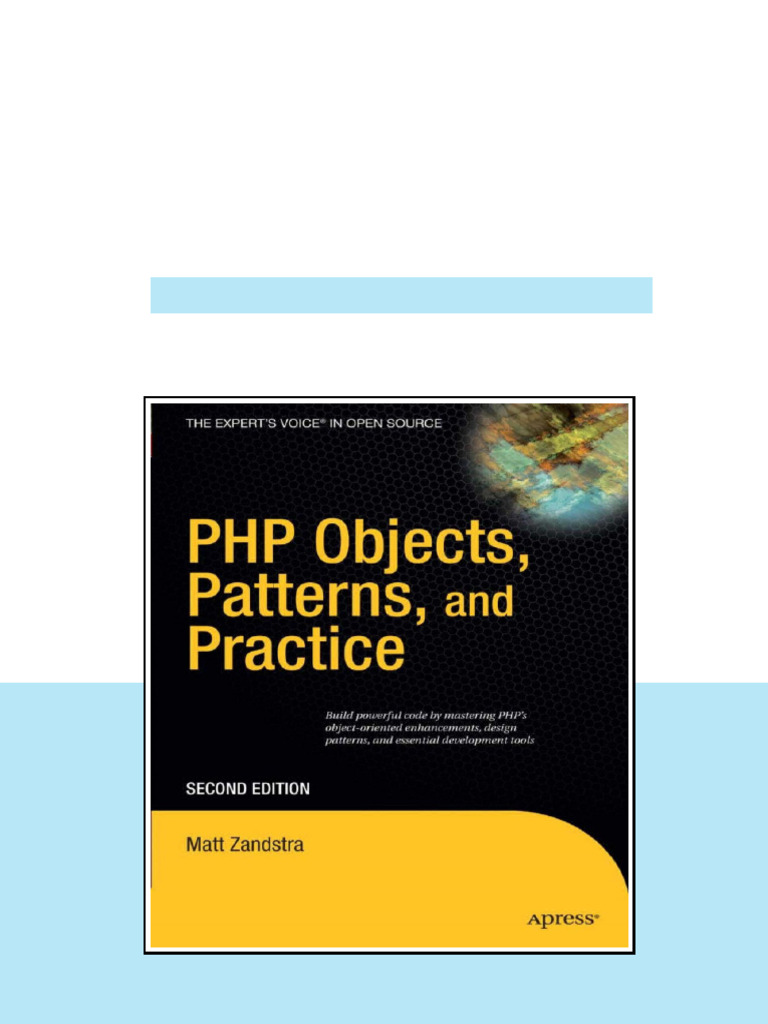 Php Objects Patterns And Practice Matt Zandstra Auth ebook newly ...