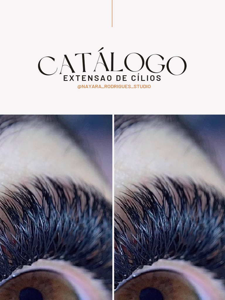 Catálogo de cílios STUDIO SAPOPEMBA | PDF