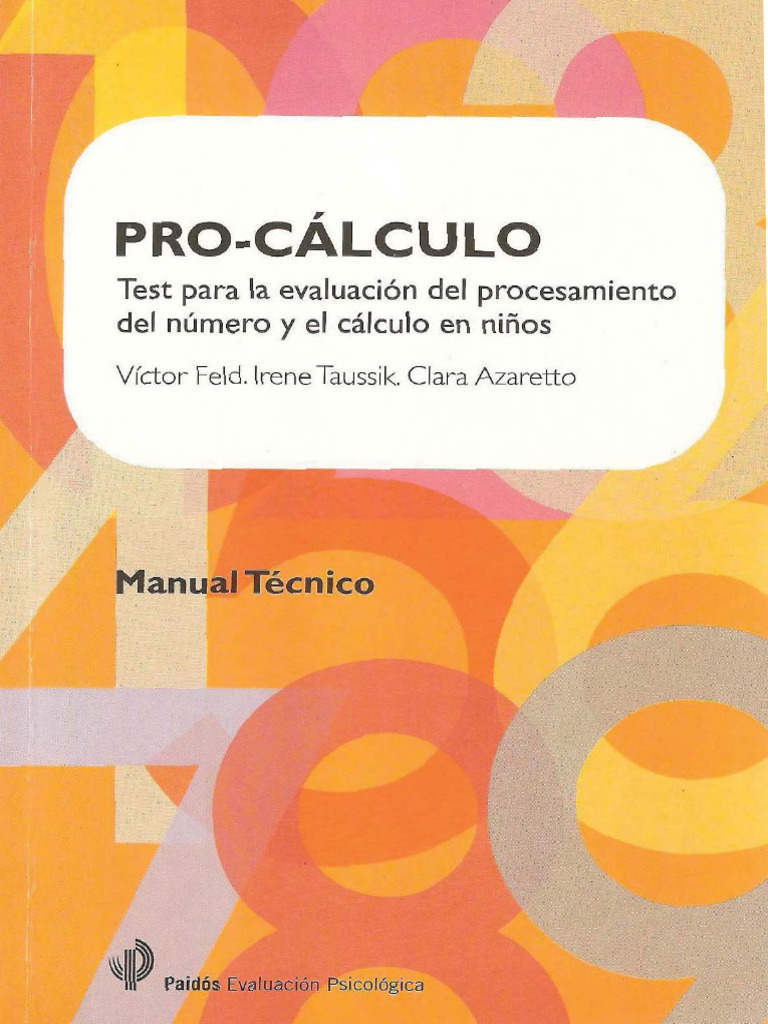 Manual Técnico Test (Pro-Cálculo) | PDF