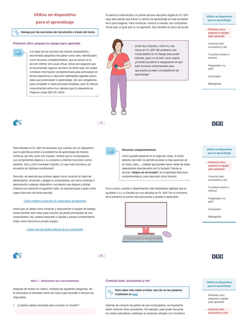 M0 S1 Utilizo Mi Dispositivo Para El Aprendizaje PDF INT (1) | PDF | Internet | Bluetooth