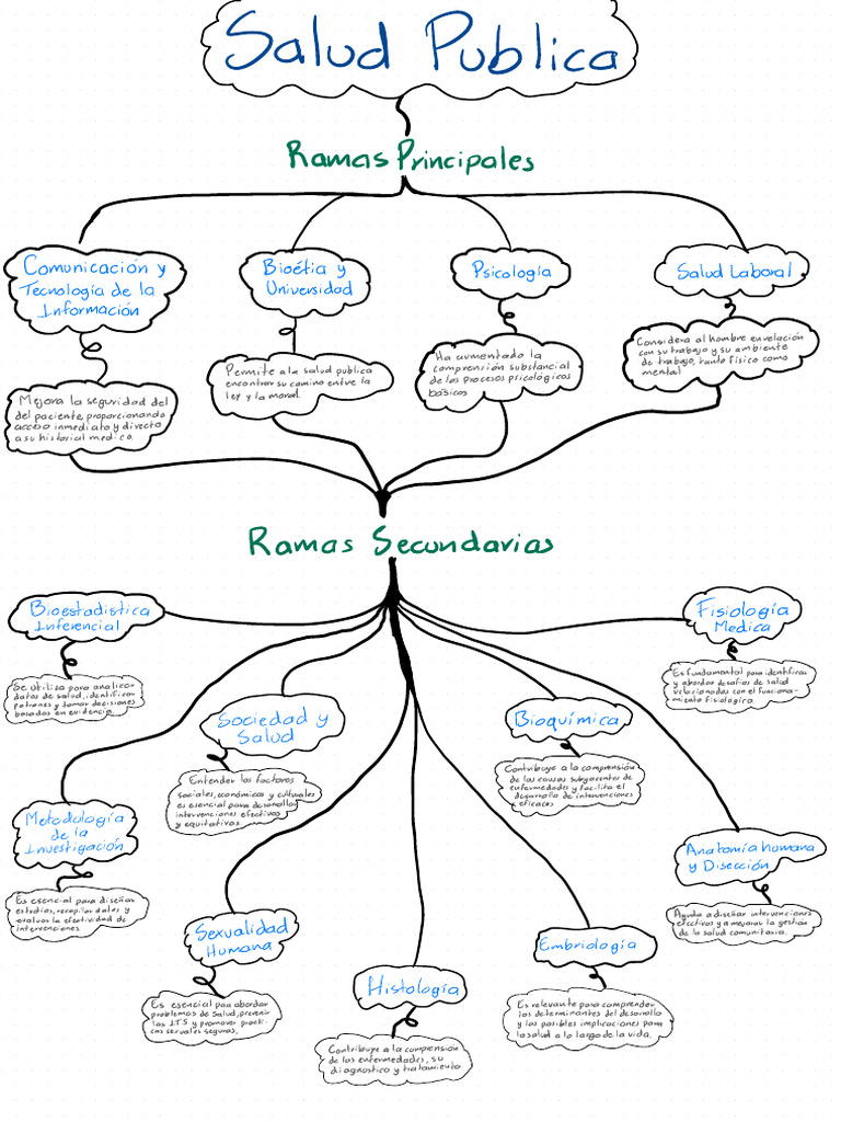 Mapa conceptual Principales Ciencias | PDF | Sicología | Science