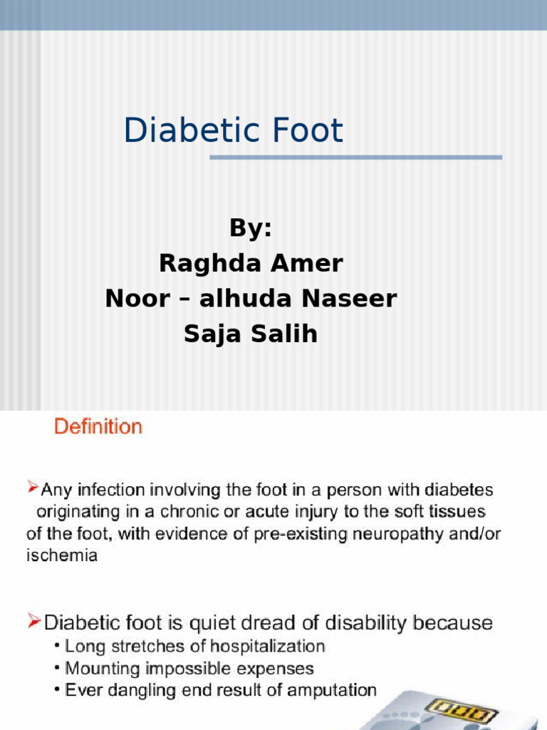 Diabetic Foot | PDF