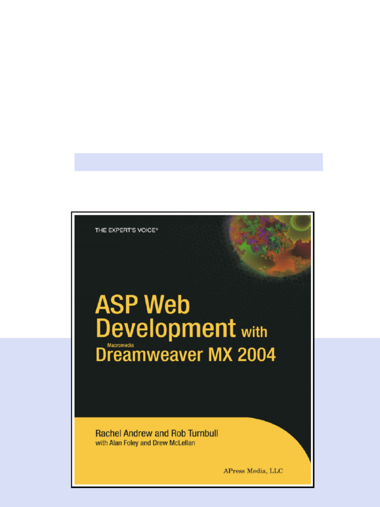 Asp Web Development With Macromedia Dreamweaver Mx 2004 1st Edition ...
