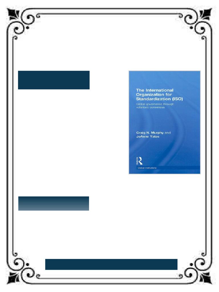 ISO the International Organization for Standardization Global ...