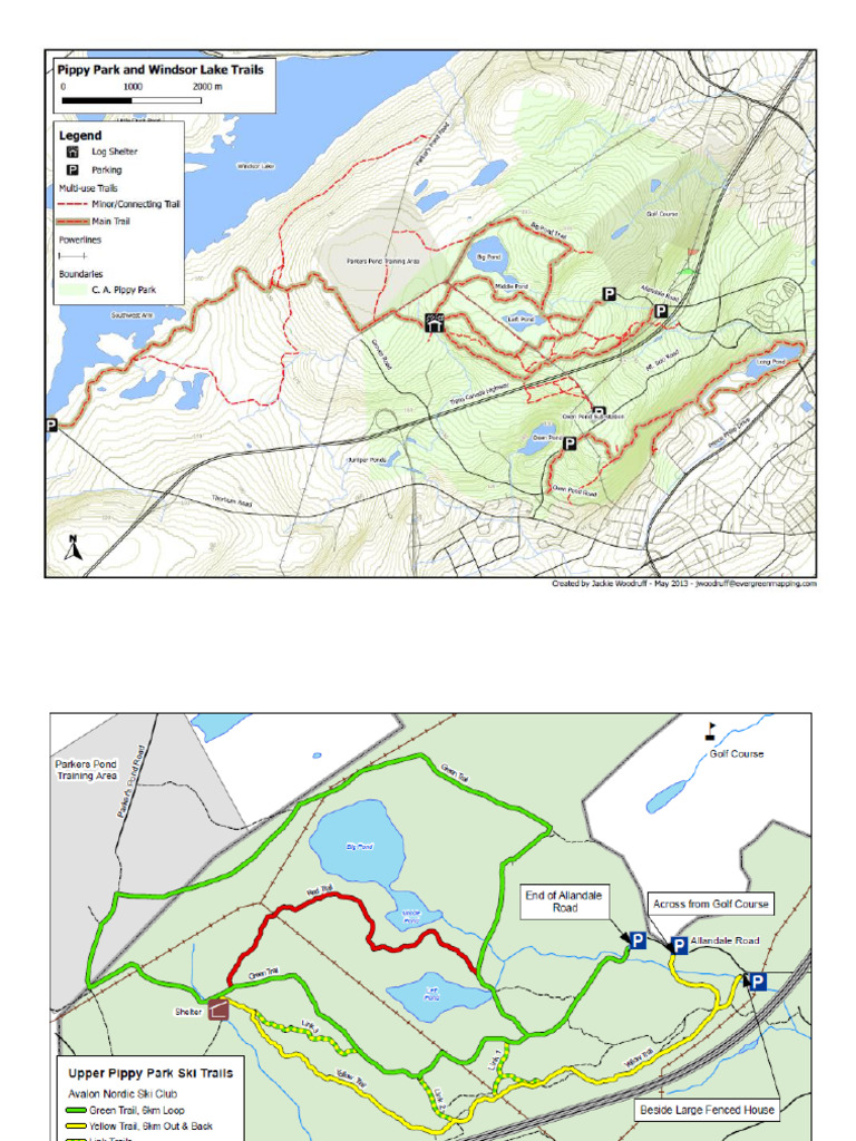Three Pond Barrens Maps | PDF