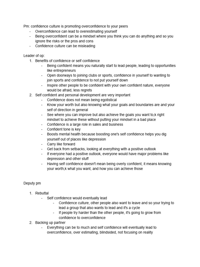 Debate | PDF | Psychology | Psychological Concepts