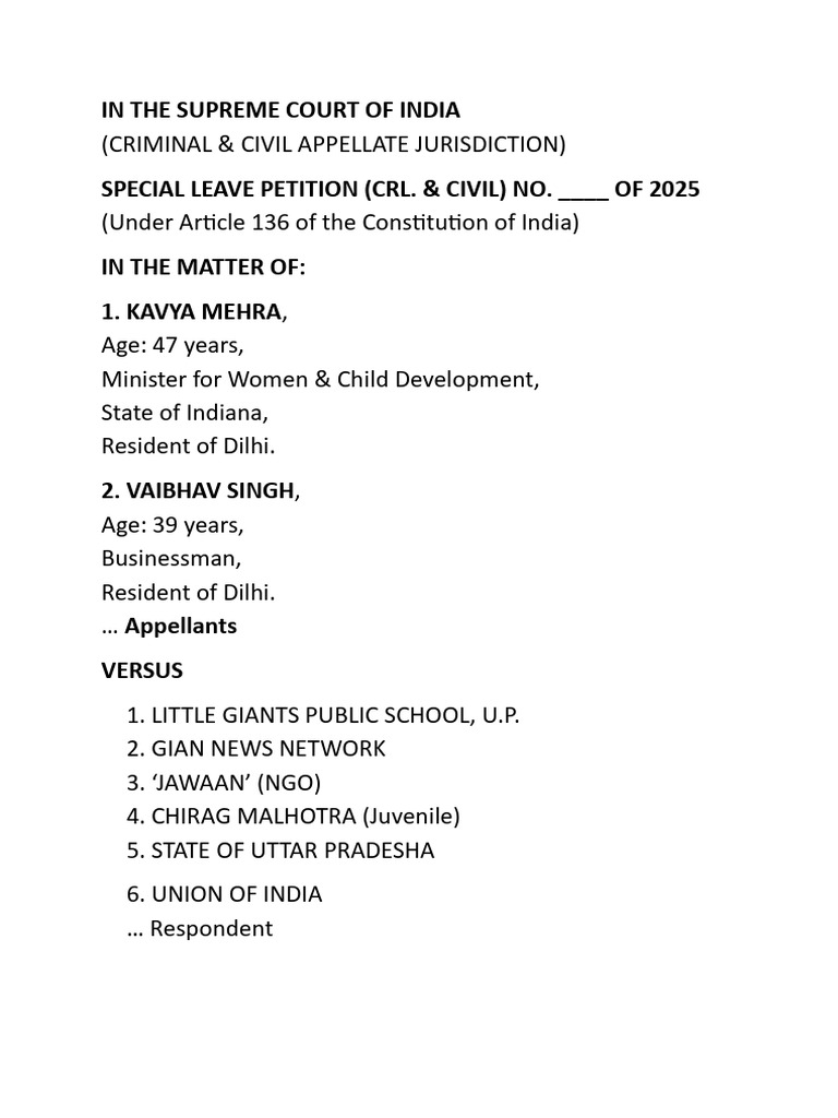 Moot Court File | PDF | Defamation | Supreme Court Of The United States