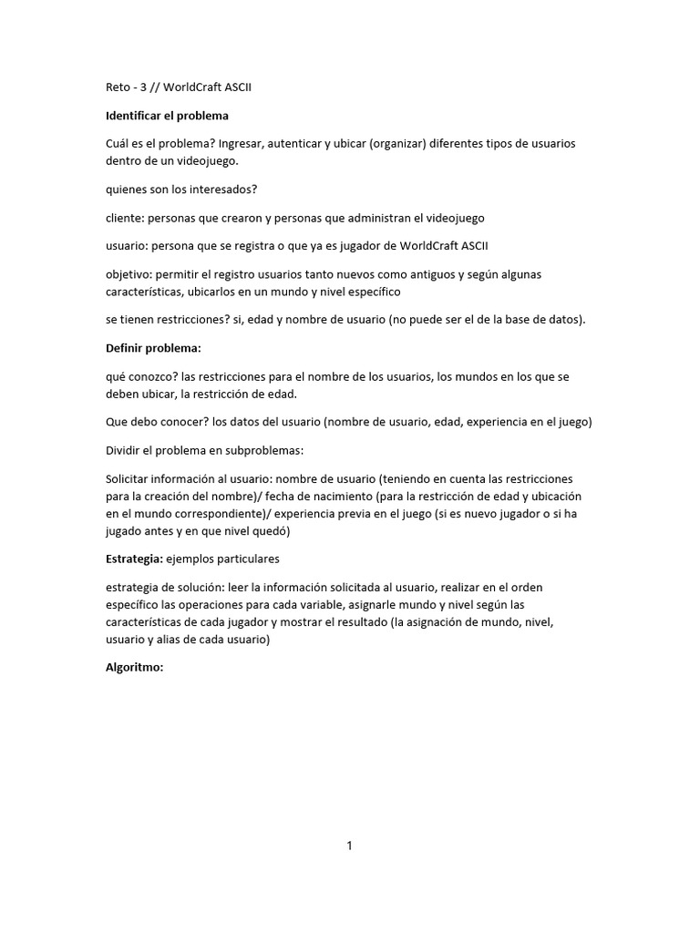 Reto 3 Método IDEAL Natalia Garnica | PDF