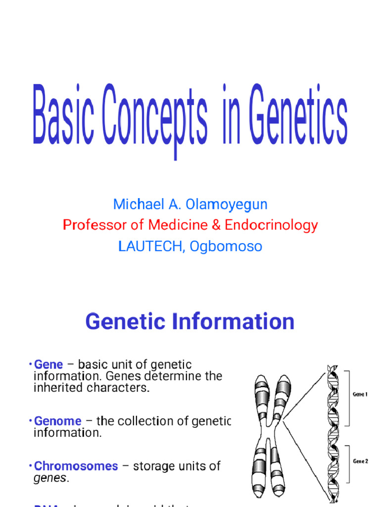Basic Concepts in Genetics_phoenix | PDF
