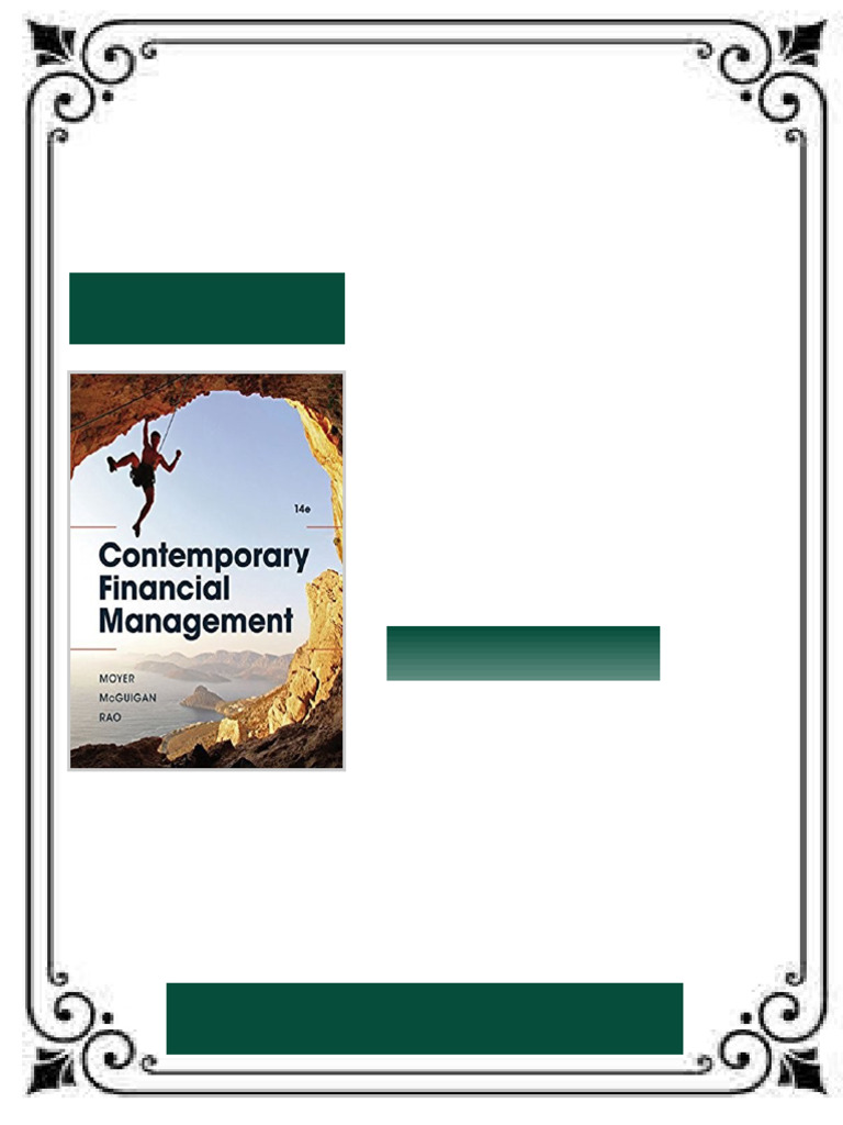 (Original PDF) Contemporary Financial Management 14th Edition eBook 2026 full release | PDF ...