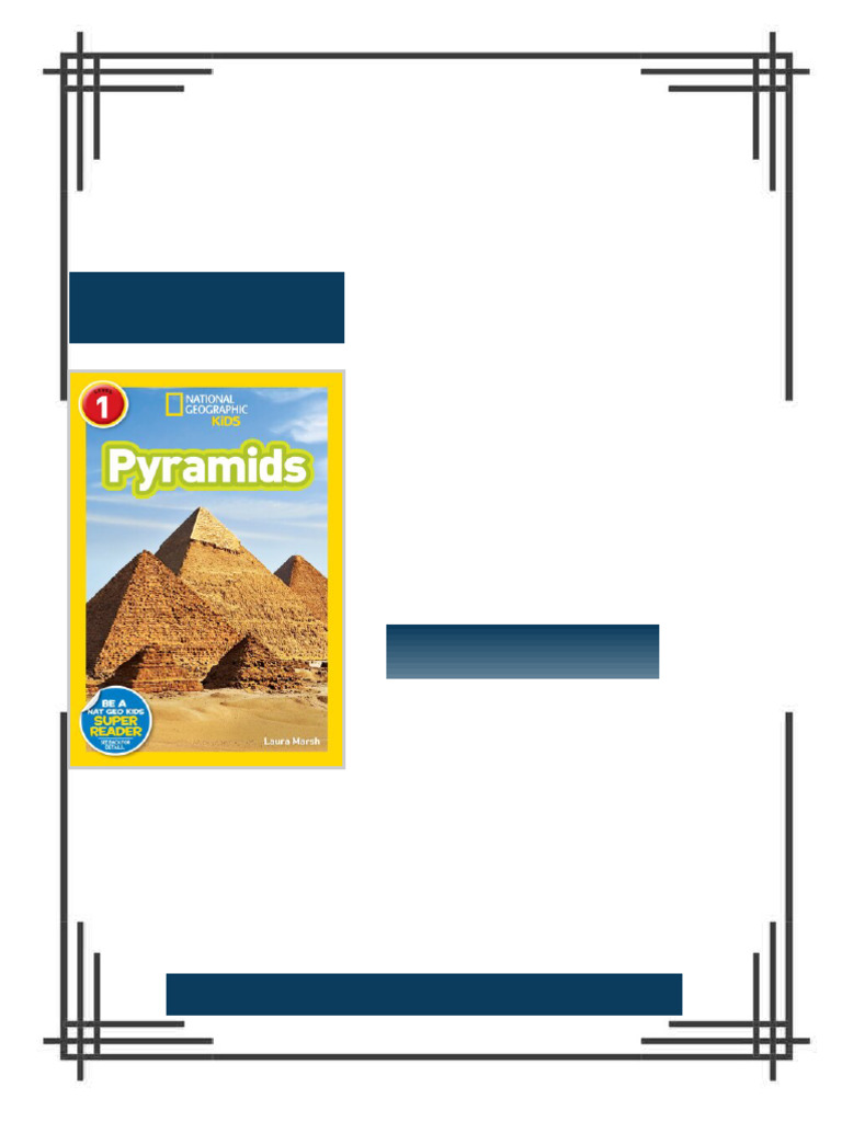 National Geographic Readers Pyramids Level 1 Laura Marsh eBook 2026 ultimate pdf | PDF ...