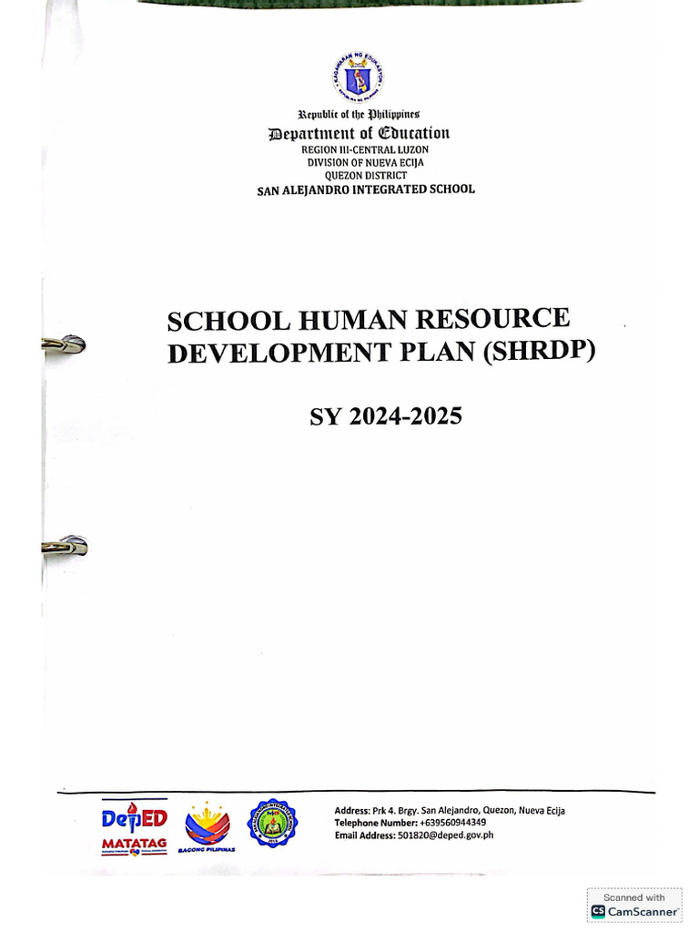 School Human Resource Development Plan ( | PDF