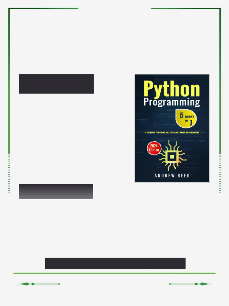 Python Programming 5 Books in 1: A Gateway to Coding Mastery and Career Advancement (2024 ...