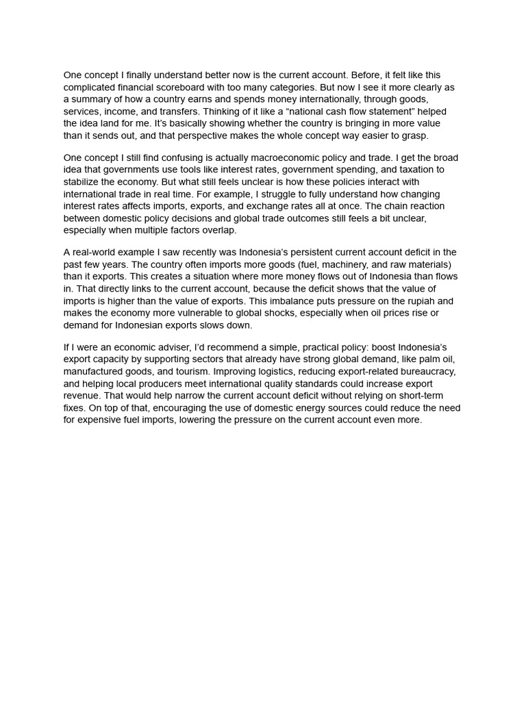 Muhammad Aditya_Assignment 2 - Applied Macroeconomic Analysis | PDF