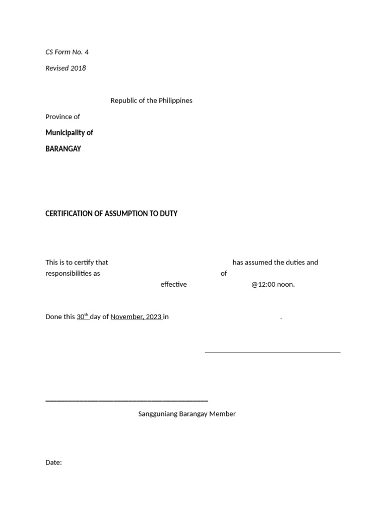 Certificate of Assumption-duty_083535 | PDF