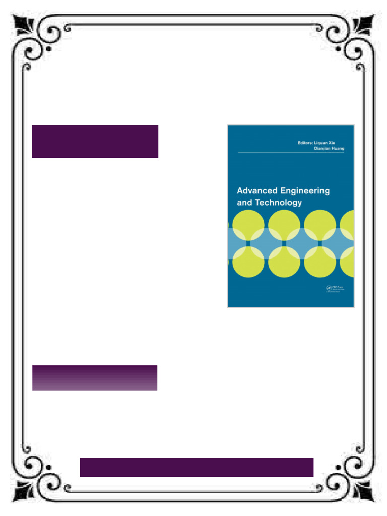 Advanced Engineering and Technology Proceedings of the 2014 Annual Congress on Advanced ...