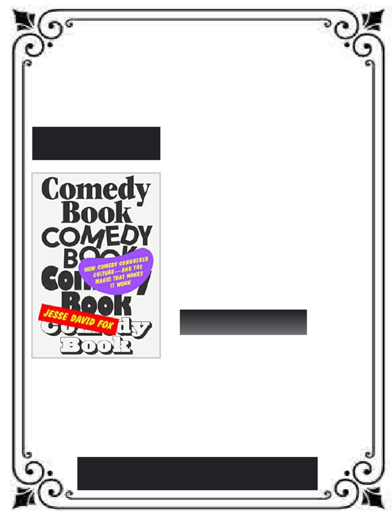 Comedy Book: How Comedy Conquered Culture–and the Magic That Makes It ...