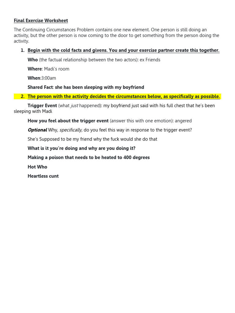 Worksheet Final+Exercise 1.PDF | PDF