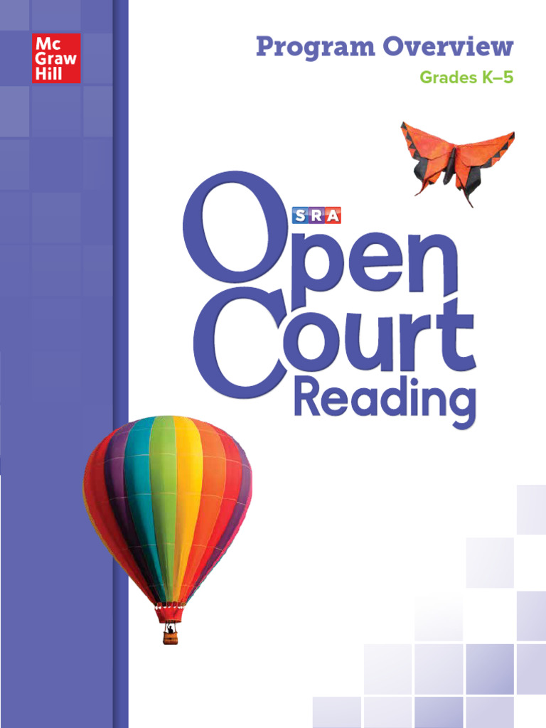 Open Court Reading Program Overview | PDF | Reading Comprehension ...