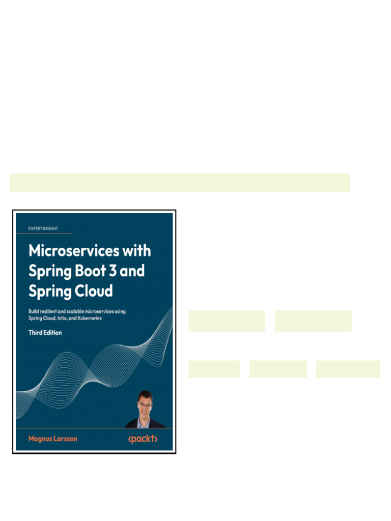 Microservices with Spring Boot 3 and Spring Cloud by Magnus Larsson ...