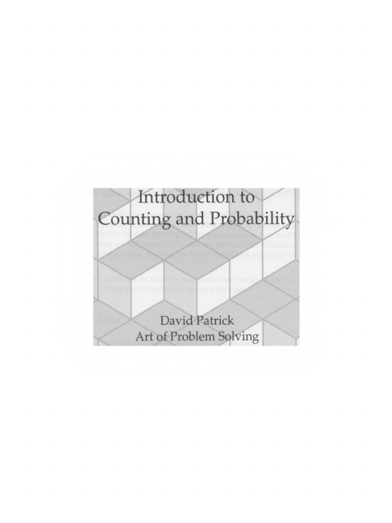 Introduction to Counting and Probability Compressed (2) | PDF | Abstract Algebra | Mathematical ...