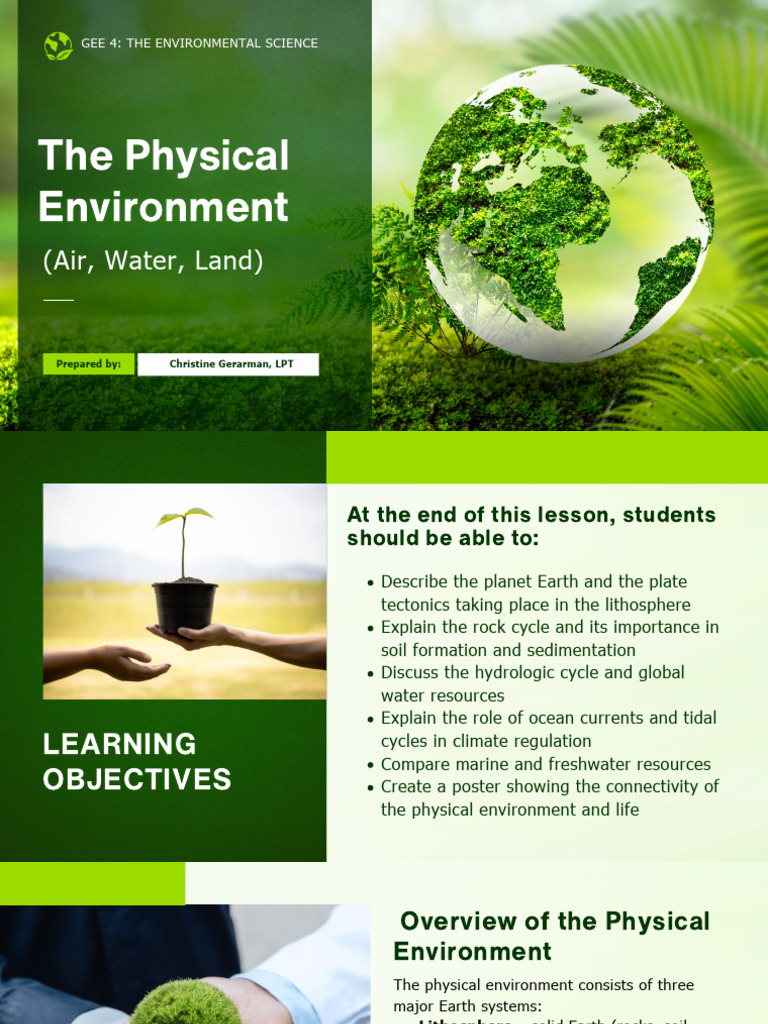 Understanding Earth's Physical Environment | PDF | Earth Sciences ...