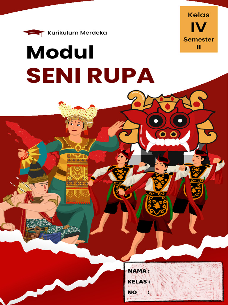 Modul Pembelajaran IPAS Sampul Buku Hijau Ilustratif | PDF