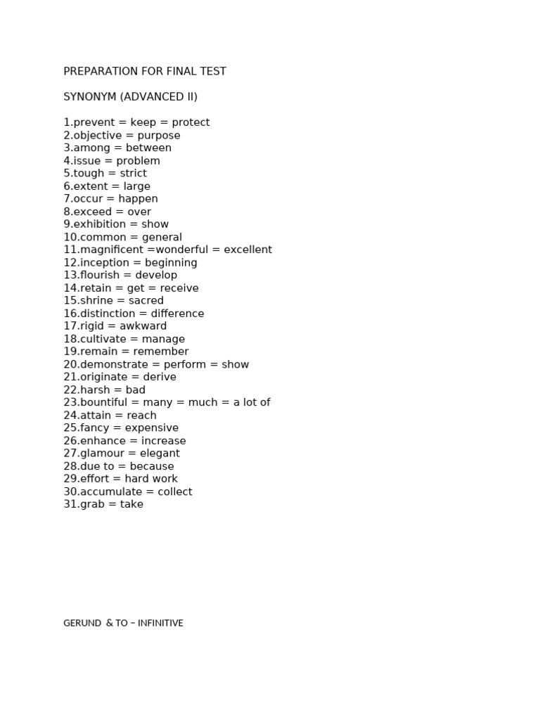 Grammar Adv 2 | PDF | Verb | Adjective