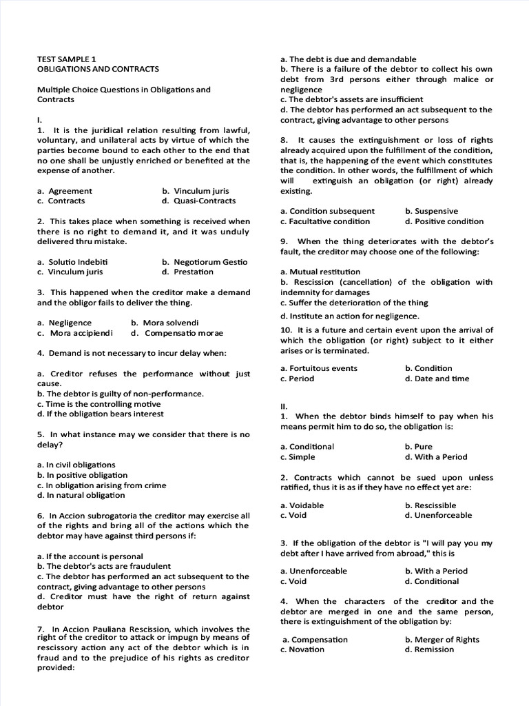 sample test OBLICON | PDF