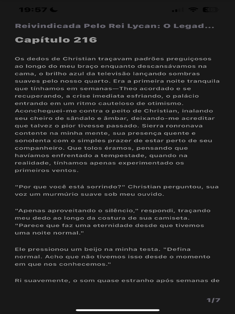 216 Ao 225 Reivindicada Pelo Rei Lycan | PDF