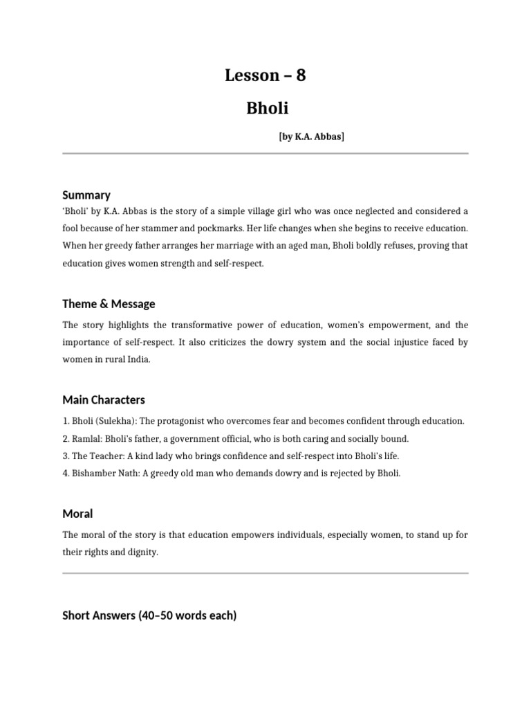 Bholi | PDF | Marriage