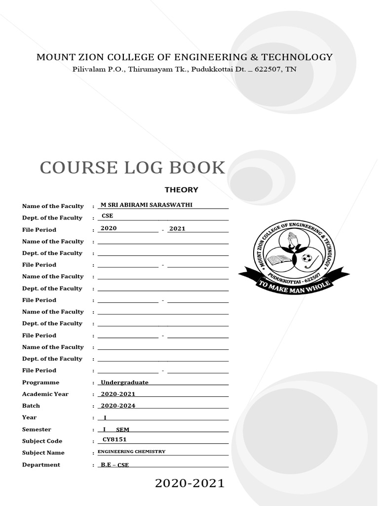 Course Log Book-lab Ec | PDF