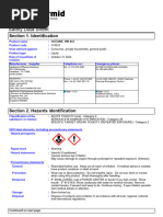 Oceanic HW 443 R Safety Data Sheet | PDF | Safety | Occupational Safety ...