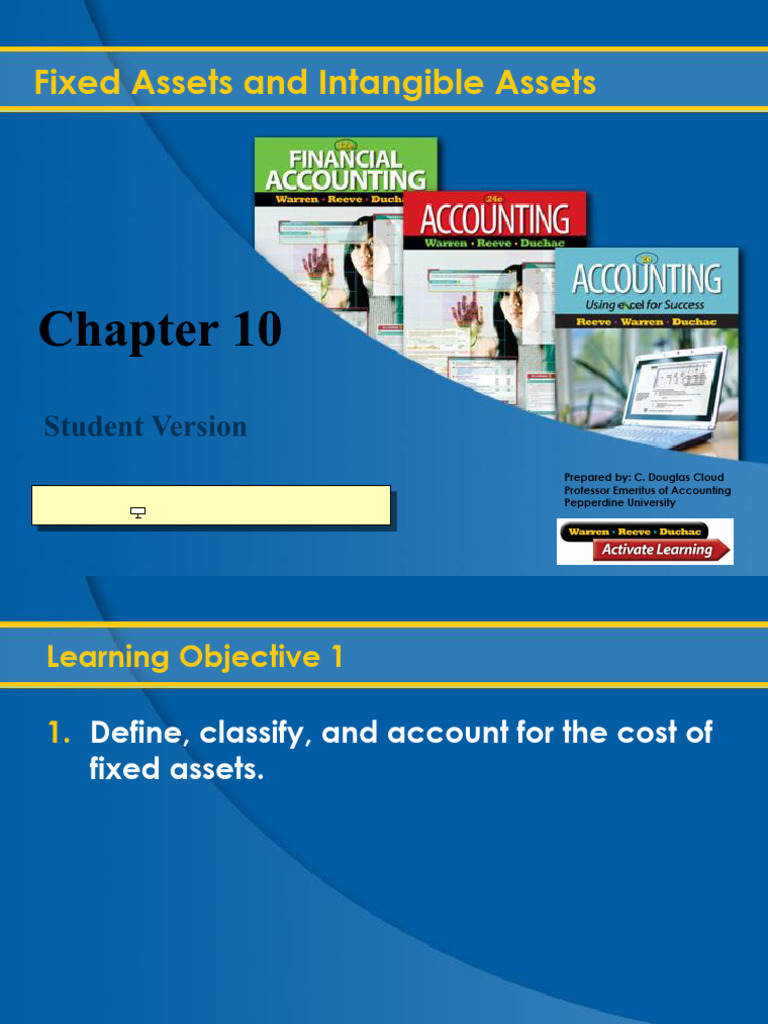1-2 - Fixed Asset & Intangible Asset | PDF | Depreciation | Goodwill ...